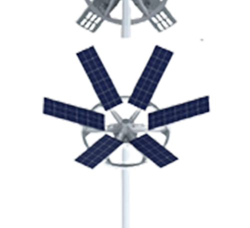 Solar Integrated Flood Light 100W – Qlux Group Sdn Bhd